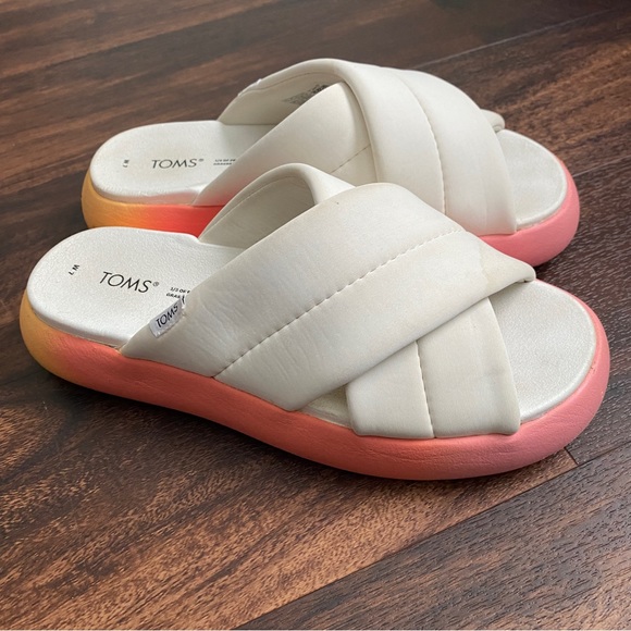 Toms | Shoes | Toms Alpargata Mallow Crossover Sandal Size 7 Ombre ...